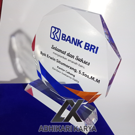 Plakat Bank BRI - Adhikari Karya