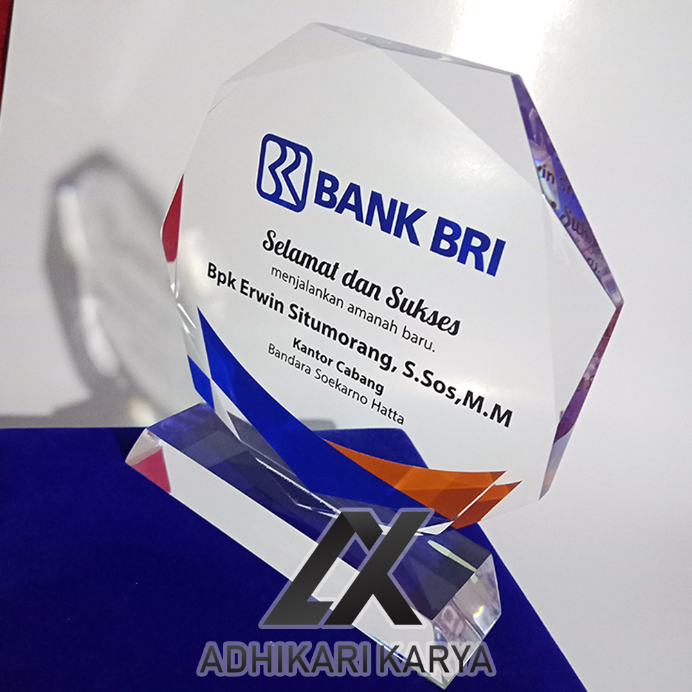 Plakat Bank BRI - Adhikari Karya